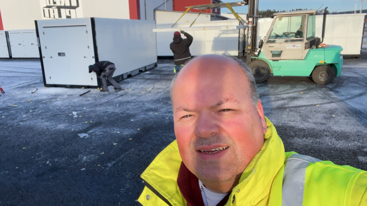 USC builds two container parks in Sweden - Stellar Storage Containers