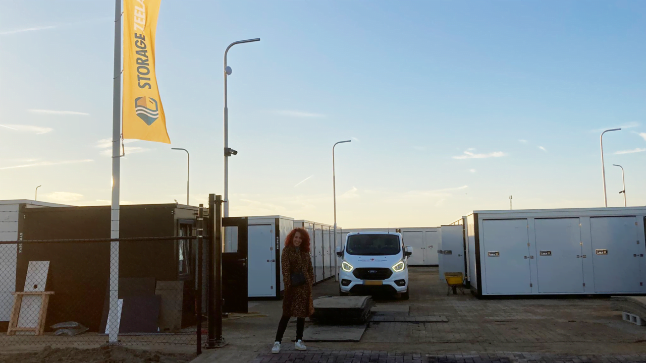 The first storage park for Storage Zeeland - Stellar Storage Containers