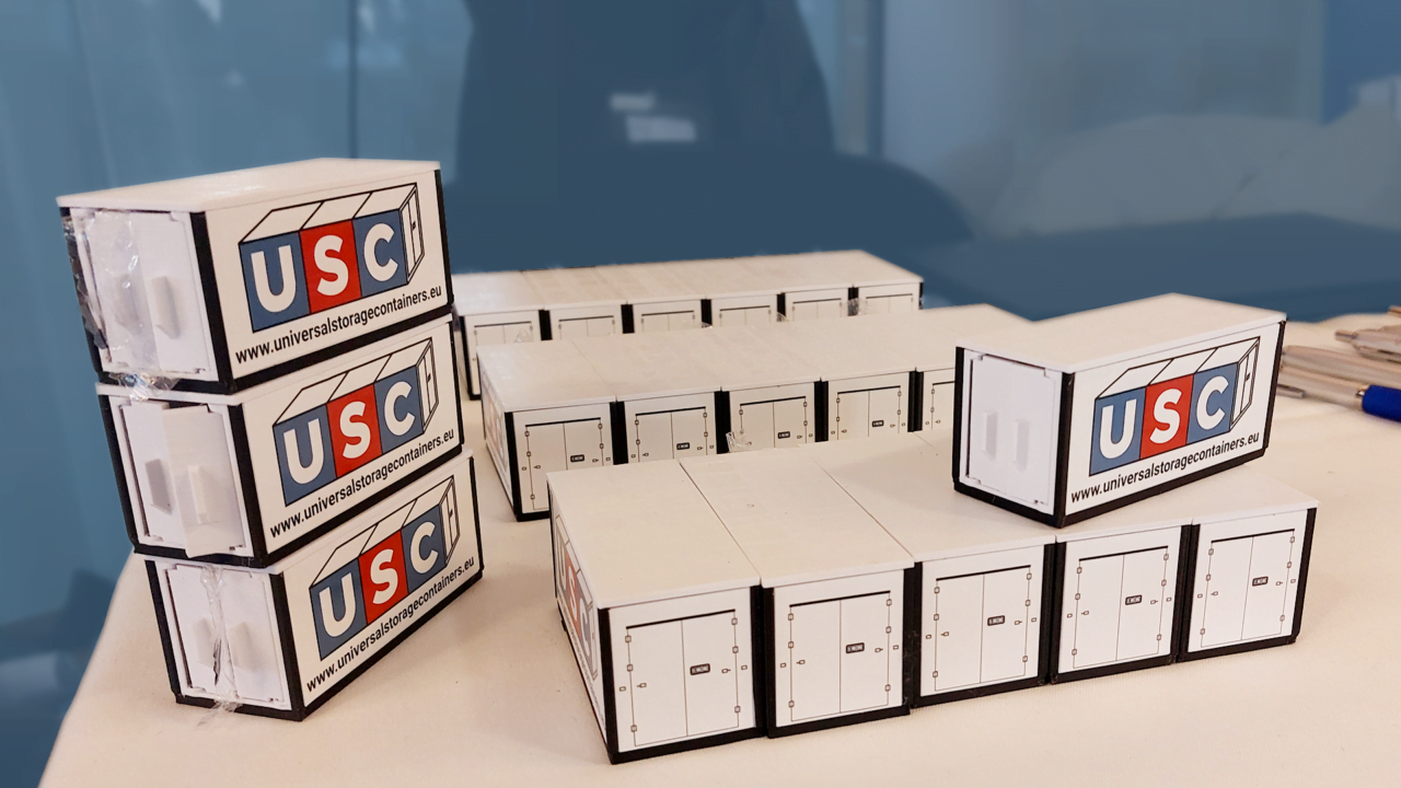 It was another good exhibition year…. - Universal Storage Containers