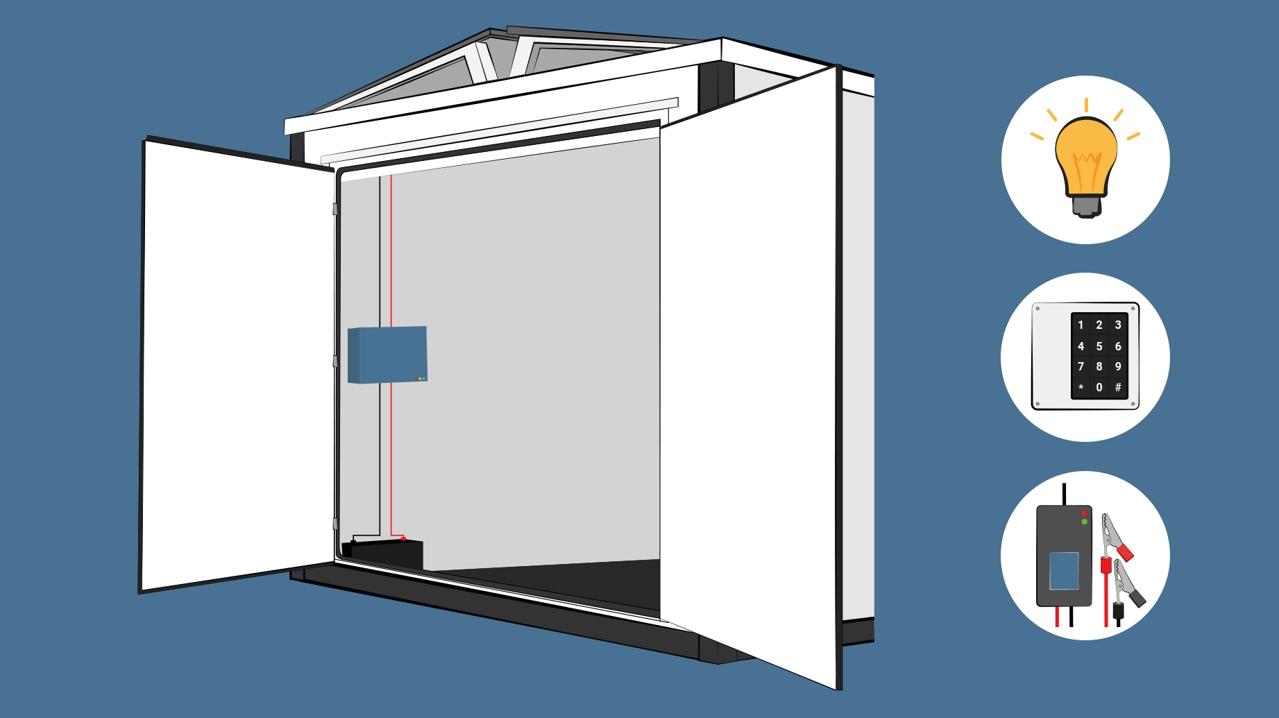 USC Goes Off-grid - Universal Storage Containers